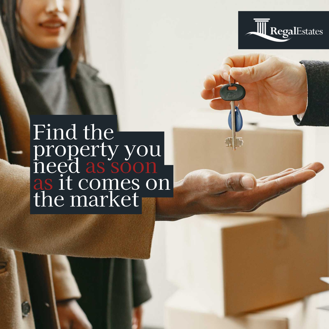 Register for Property Alerts | Regal Estates